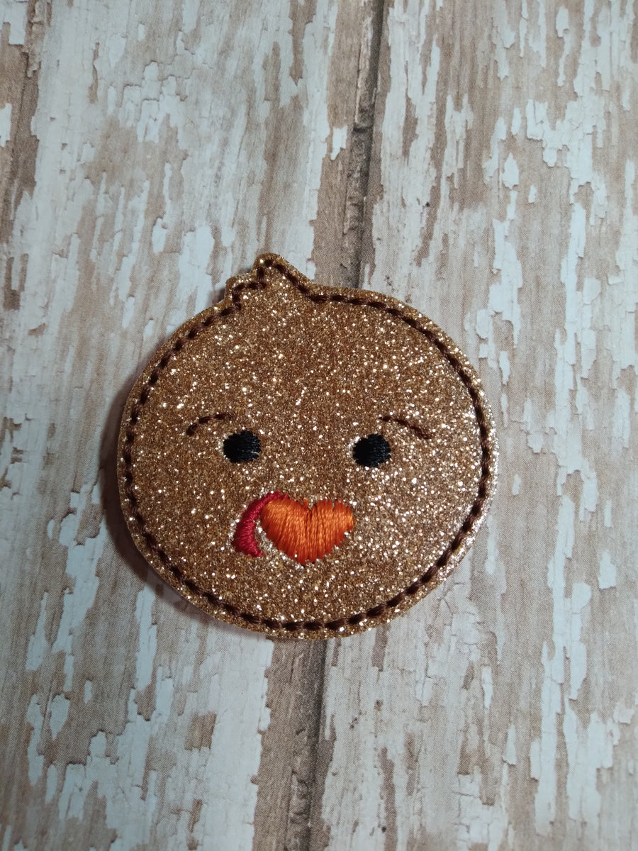 Little Turkey Face Boy or Girl – The Feltie Hoarder