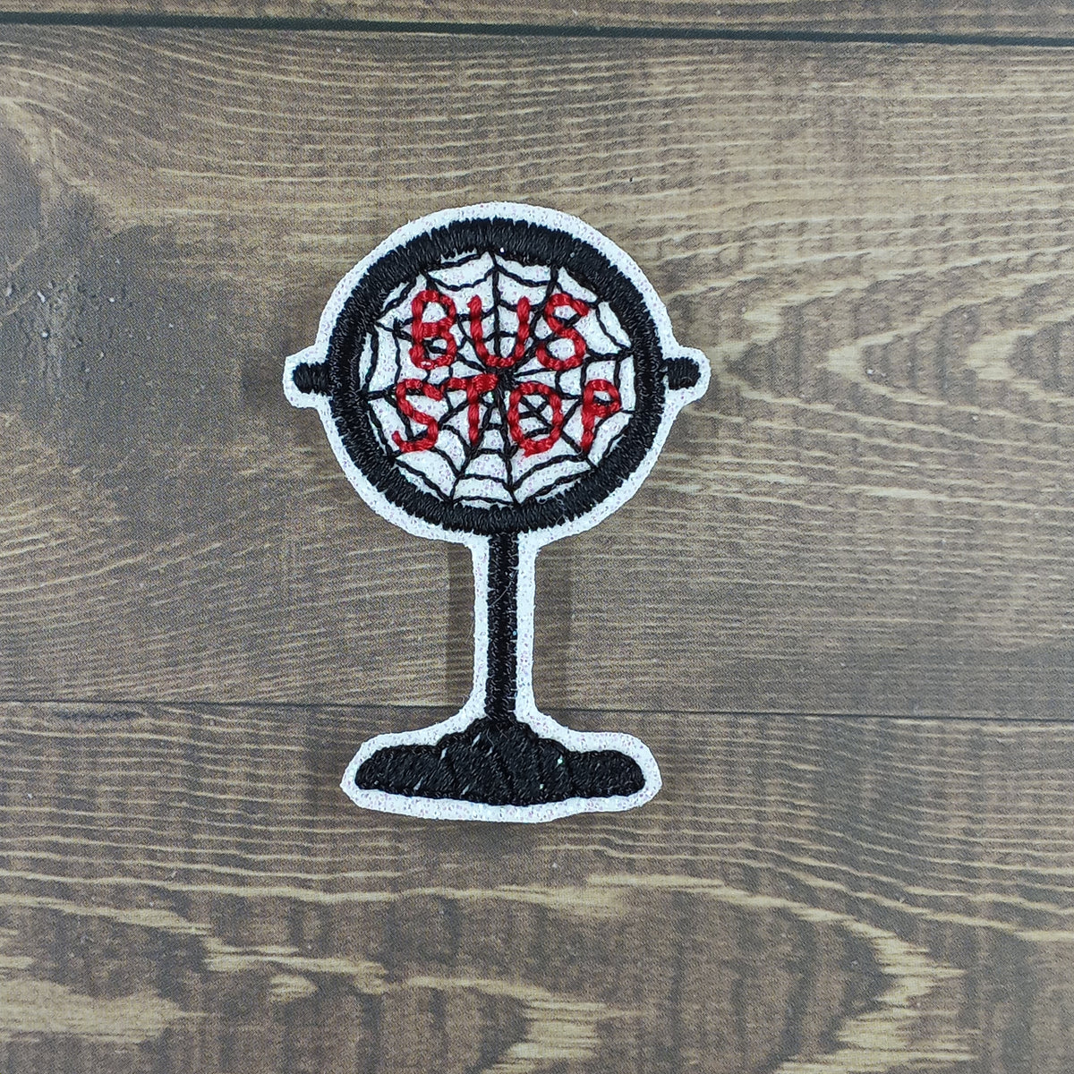 Halloween Town Bus Stop Sign – The Feltie Hoarder